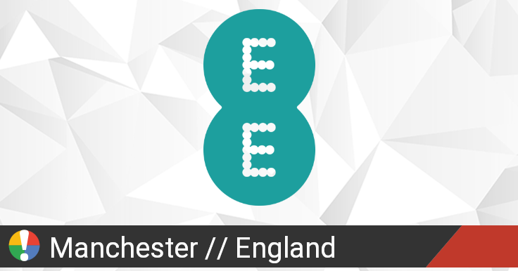 EE Outage in Manchester, England: Current Problems and Outages • Is The ...