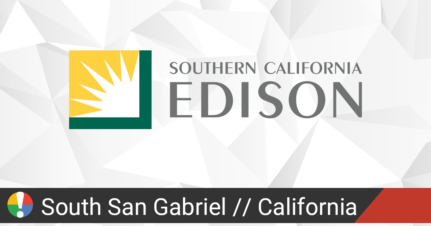 Southern California Edison Outage in South San Gabriel, California ...