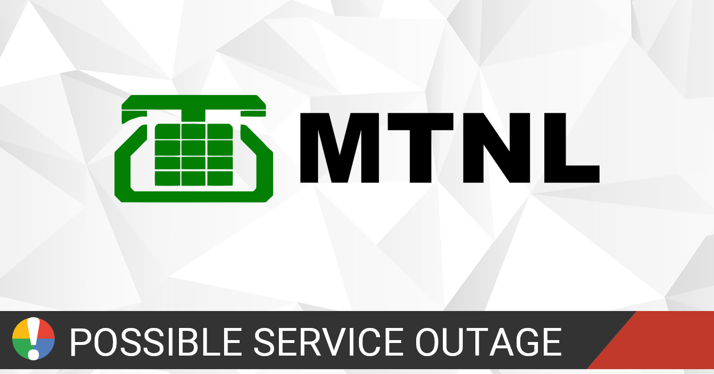 MTNL Outage Report • Is The Service Down? India