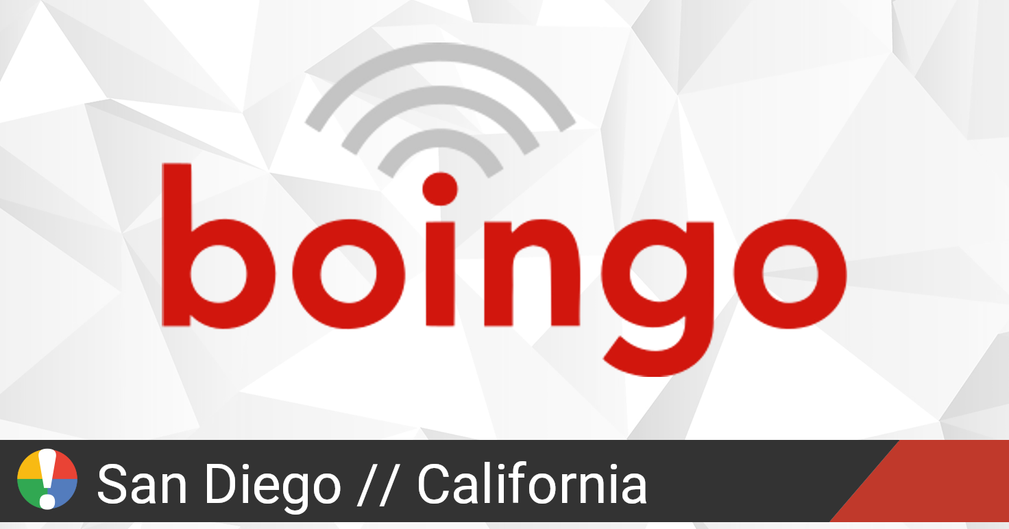 Boingo Outage in San Diego, California • Is The Service Down?