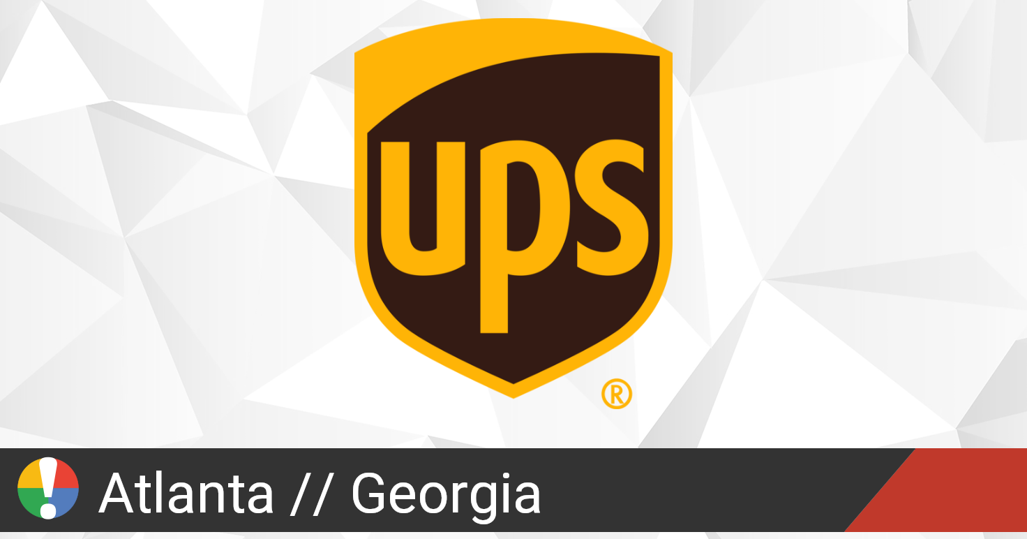 UPS in Atlanta, Georgia down? Current outages and problems • Is The ...