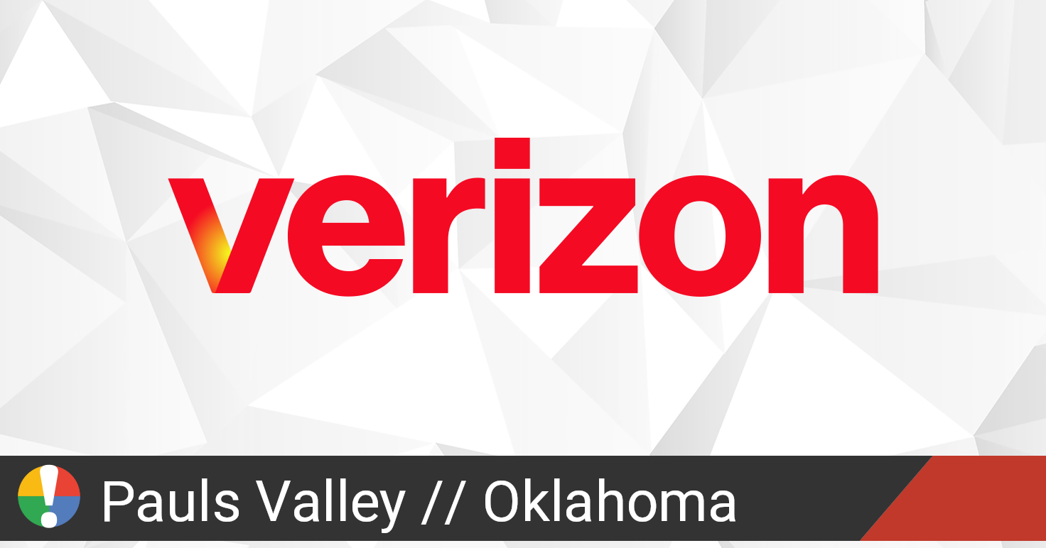Verizon Outage in Pauls Valley, Oklahoma • Is The Service Down?