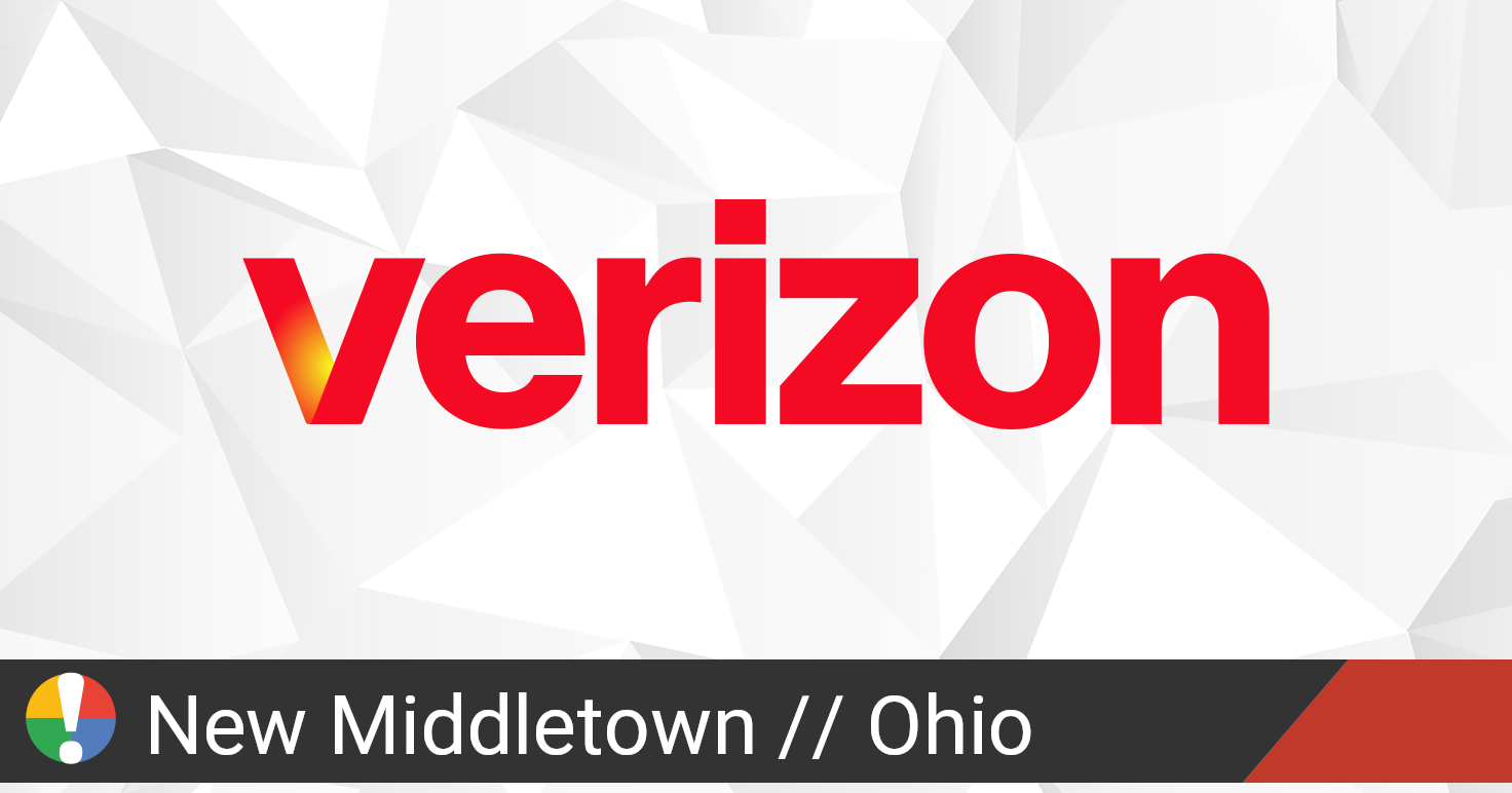 Verizon Outage in New Middletown, Ohio • Is The Service Down?
