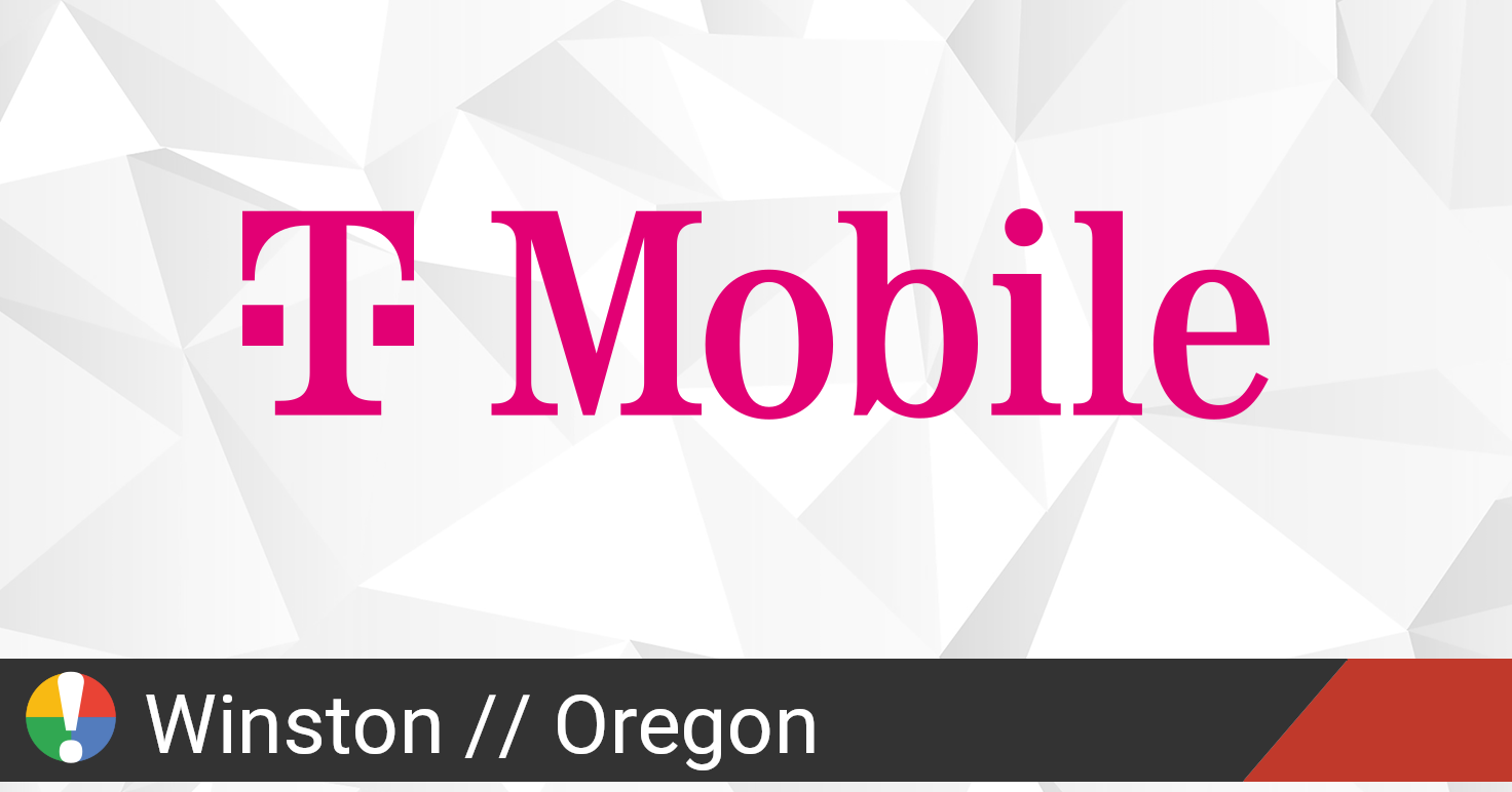 T-Mobile Outage in Winston, Oregon • Is The Service Down?