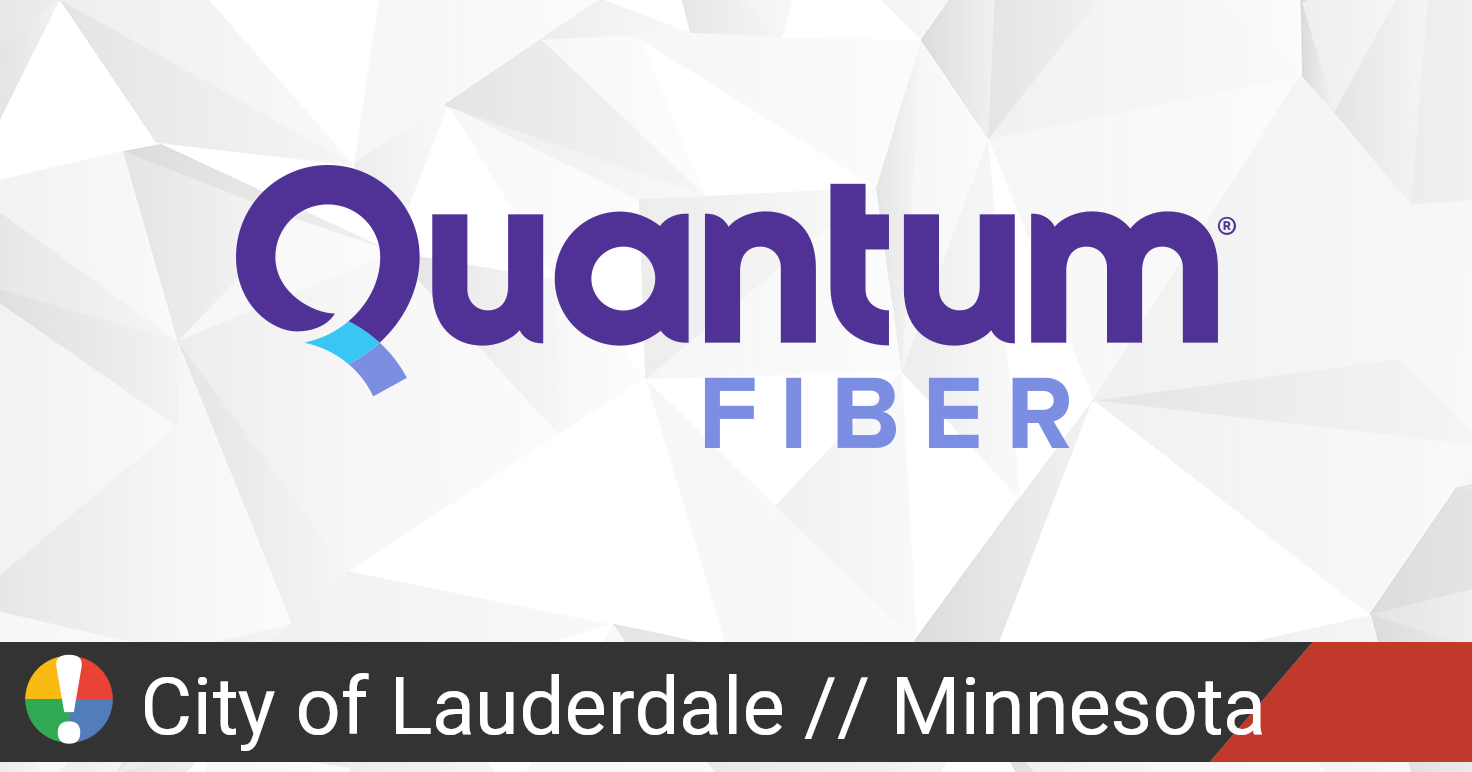 Quantum Fiber Outage in City of Lauderdale, Minnesota • Is The Service ...