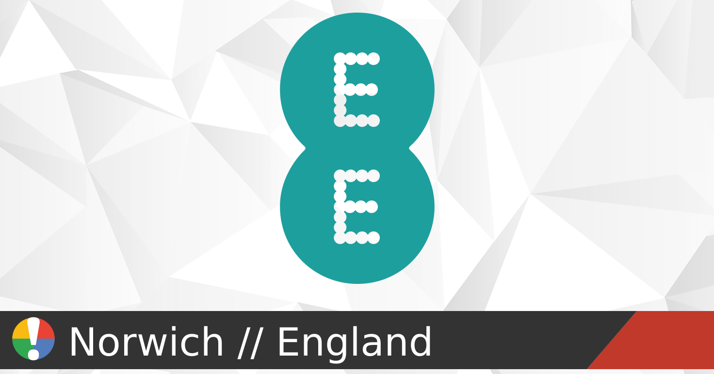 EE outages and service status in Norwich, England • Is The Service Down? UK