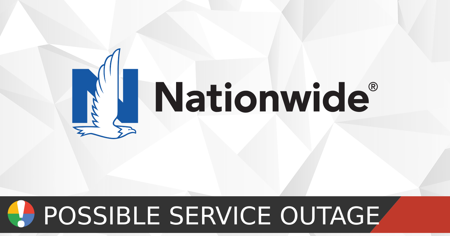 Nationwide status: account issues and outage reports • Is The Service Down?