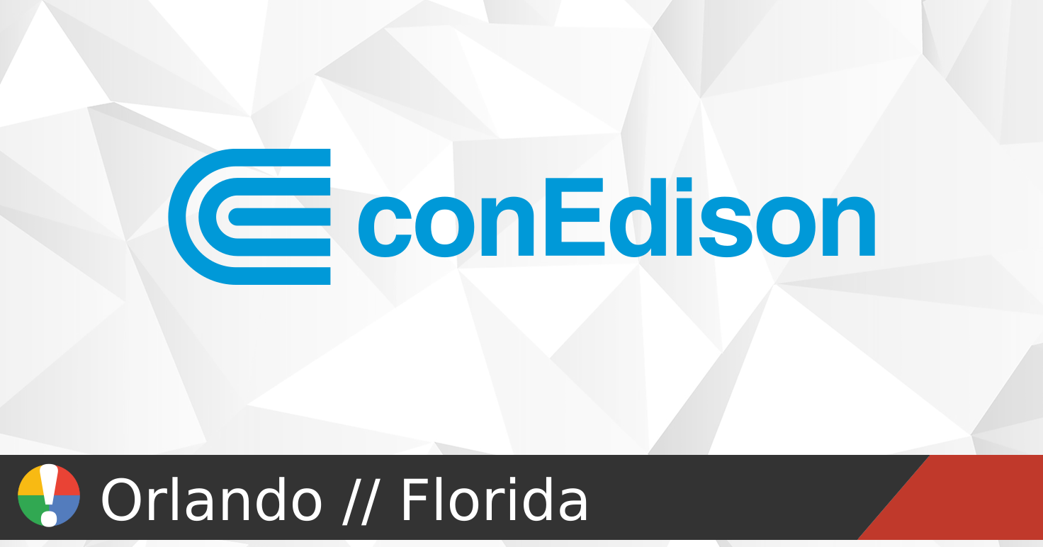 Consolidated Edison outages and service status in Orlando, Florida • Is ...