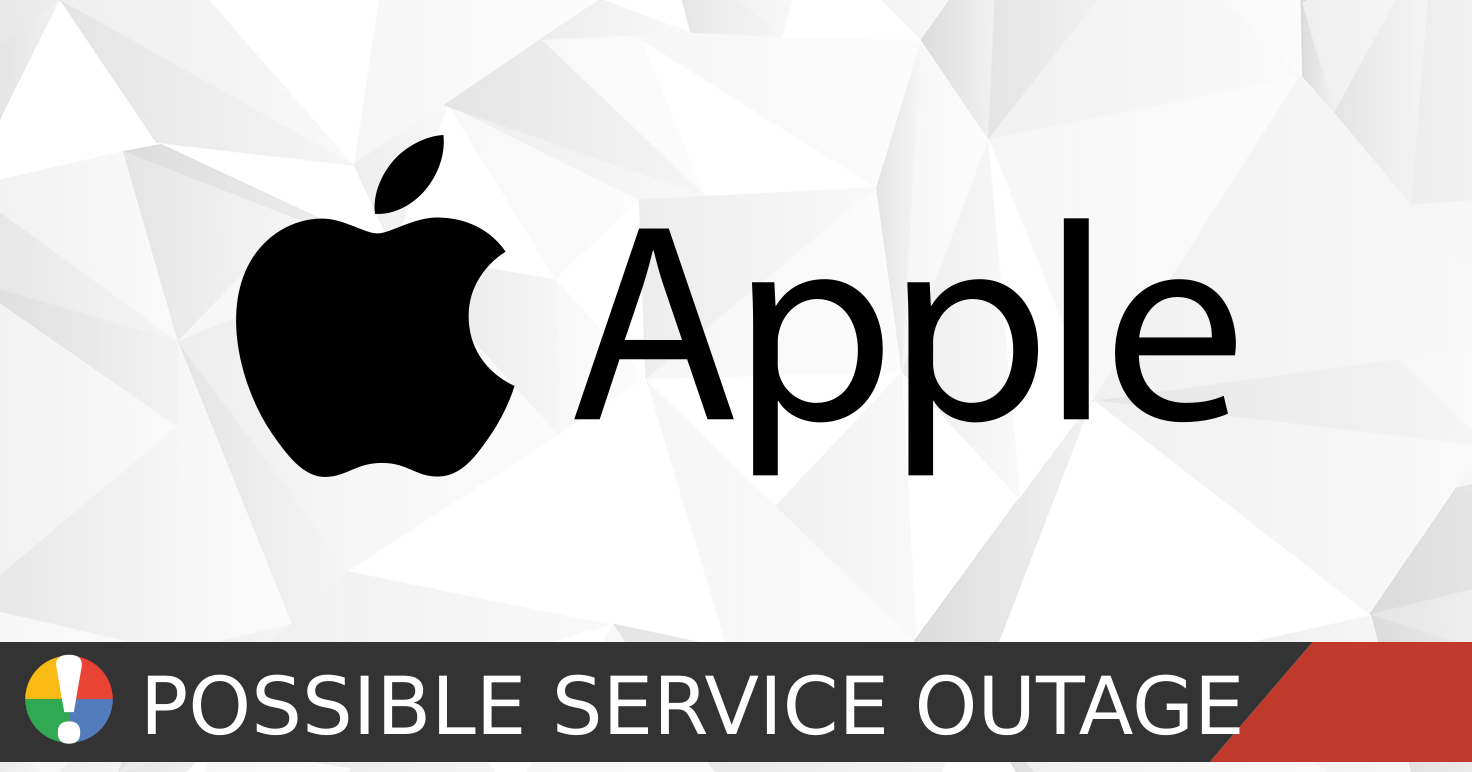 Apple Store Outage Map • Is The Service Down?