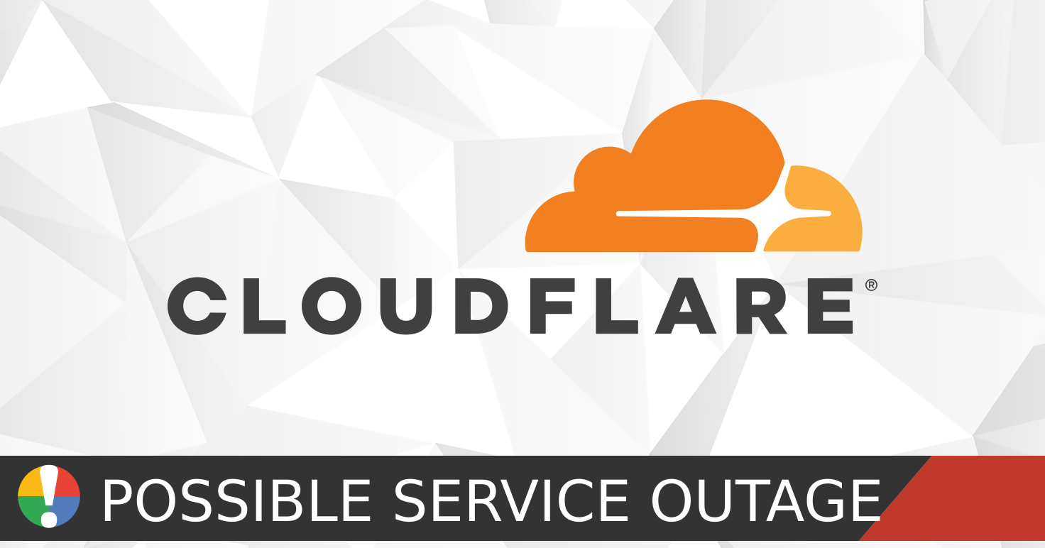 Cloudflare status: hosting issues and outage reports • Is The Service ...