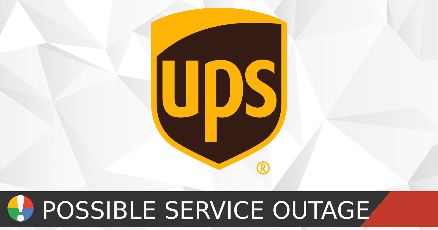 UPS status: delivery issues and outage reports • Is The Service Down?