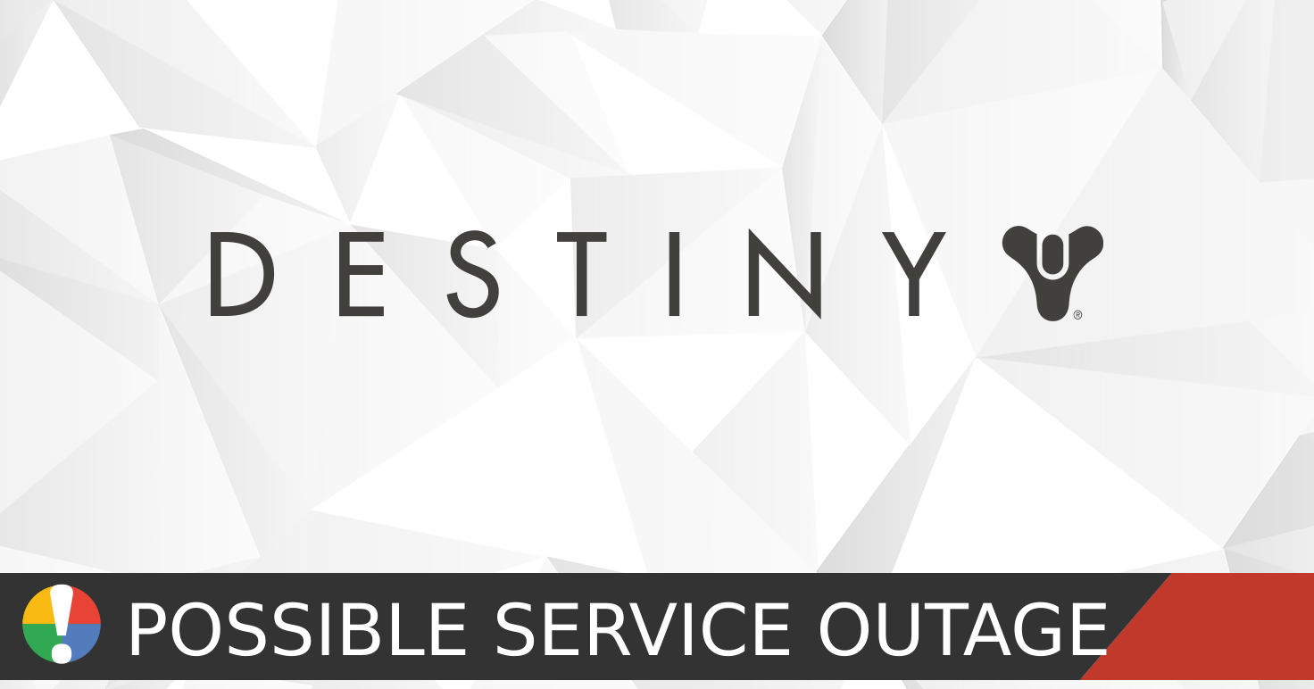 Destiny 2 status: server issues and outage reports • Is The Service Down?